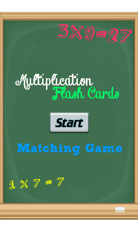 Multiplication Flash Cards - App on Amazon Appstore