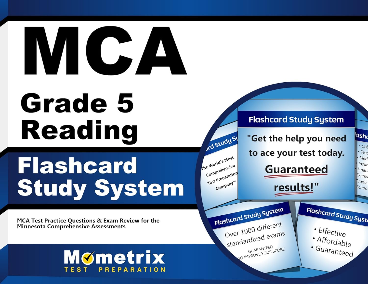 Mca Grade 5 Reading Study System: Mca Test Practice Questions and Exam ...