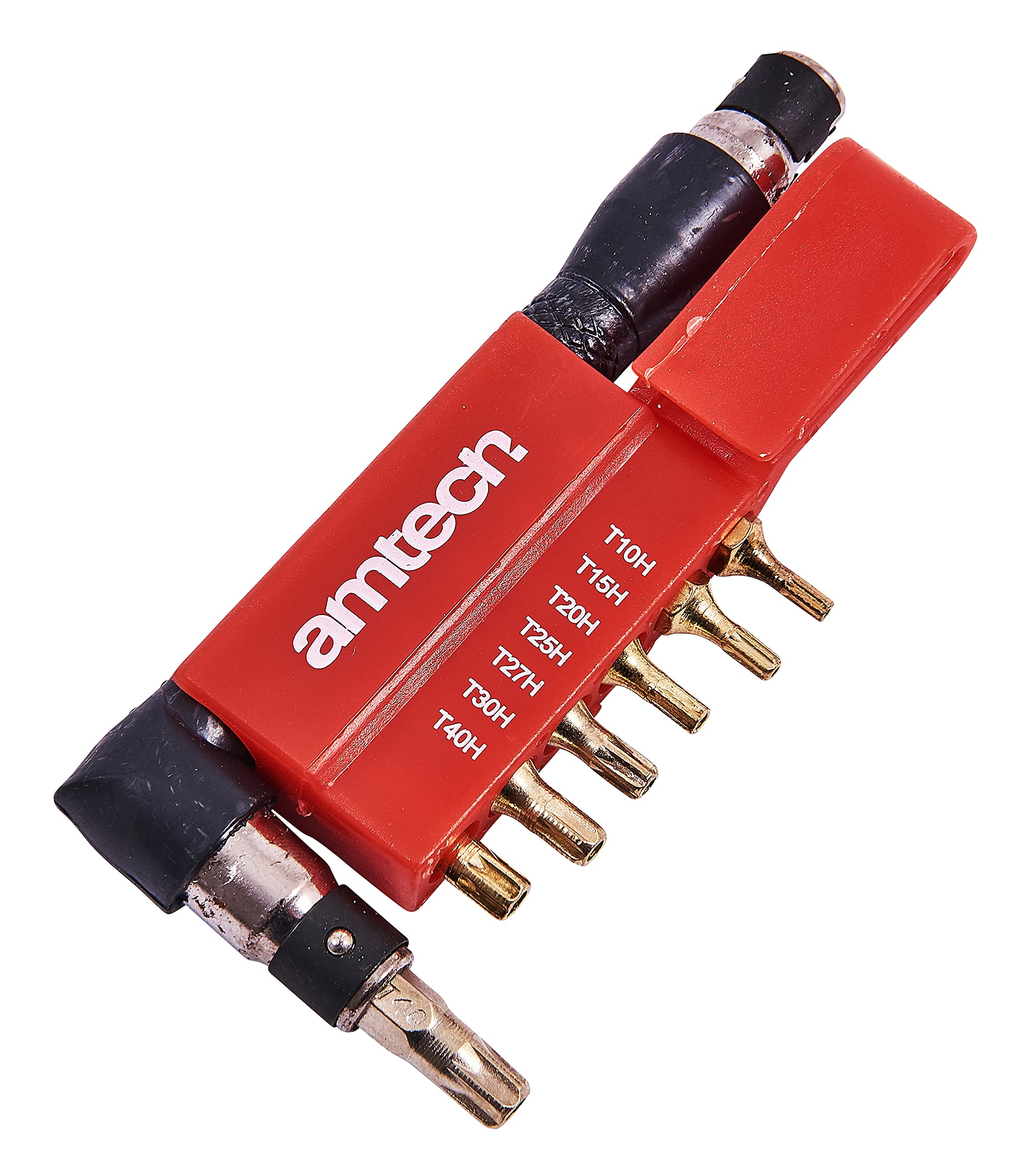 Amtech I9200 9 Piece Offset Tamper Proof Torx bit Set : Amazon.co.uk ...