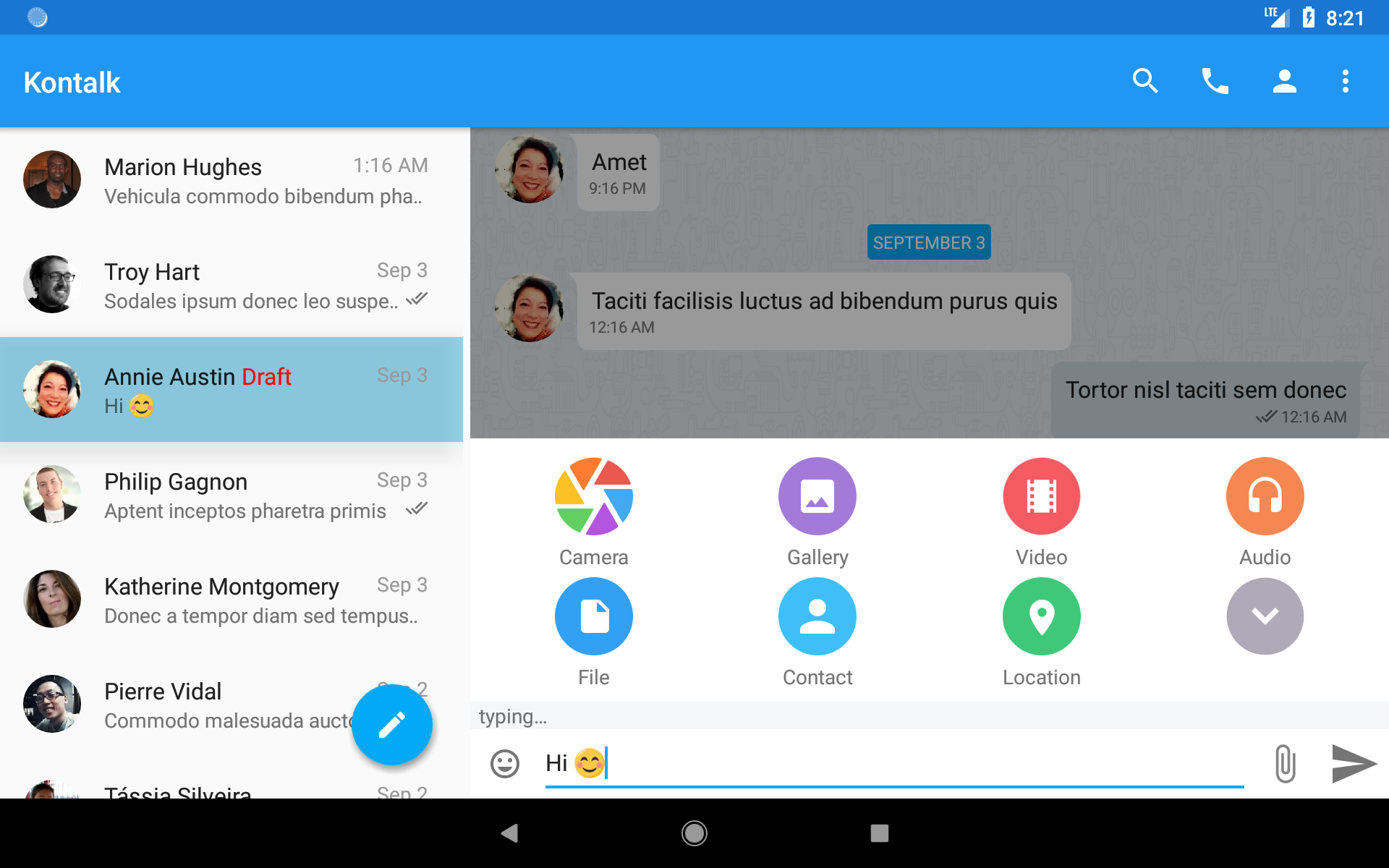 Kontalk Messenger - App on Amazon Appstore