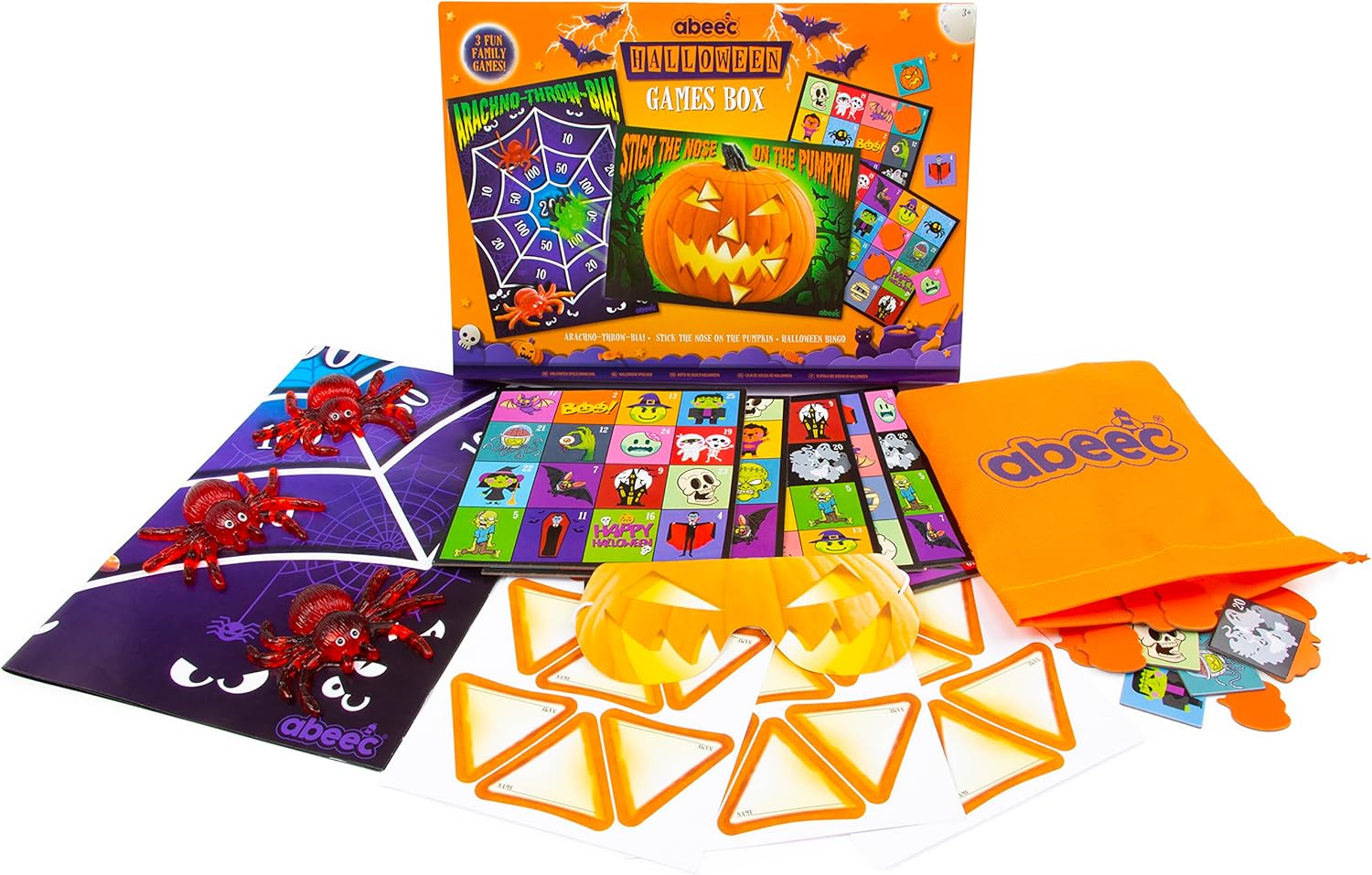 abeec Halloween Party Games Box - Halloween Games For Children - Kids ...