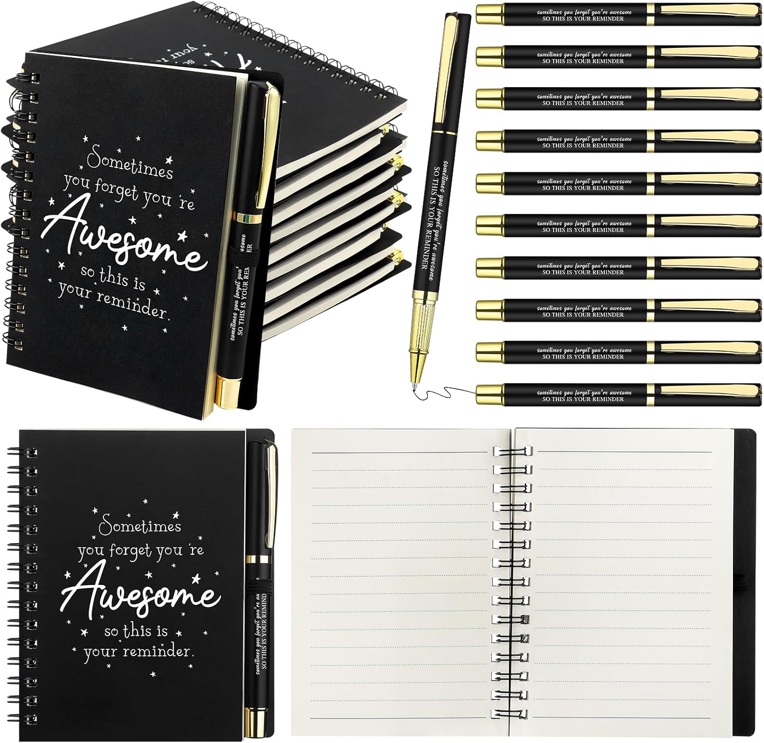 HAOWANWW 10 Pack Employee Appreciation Gift Thank You Gifts With ...