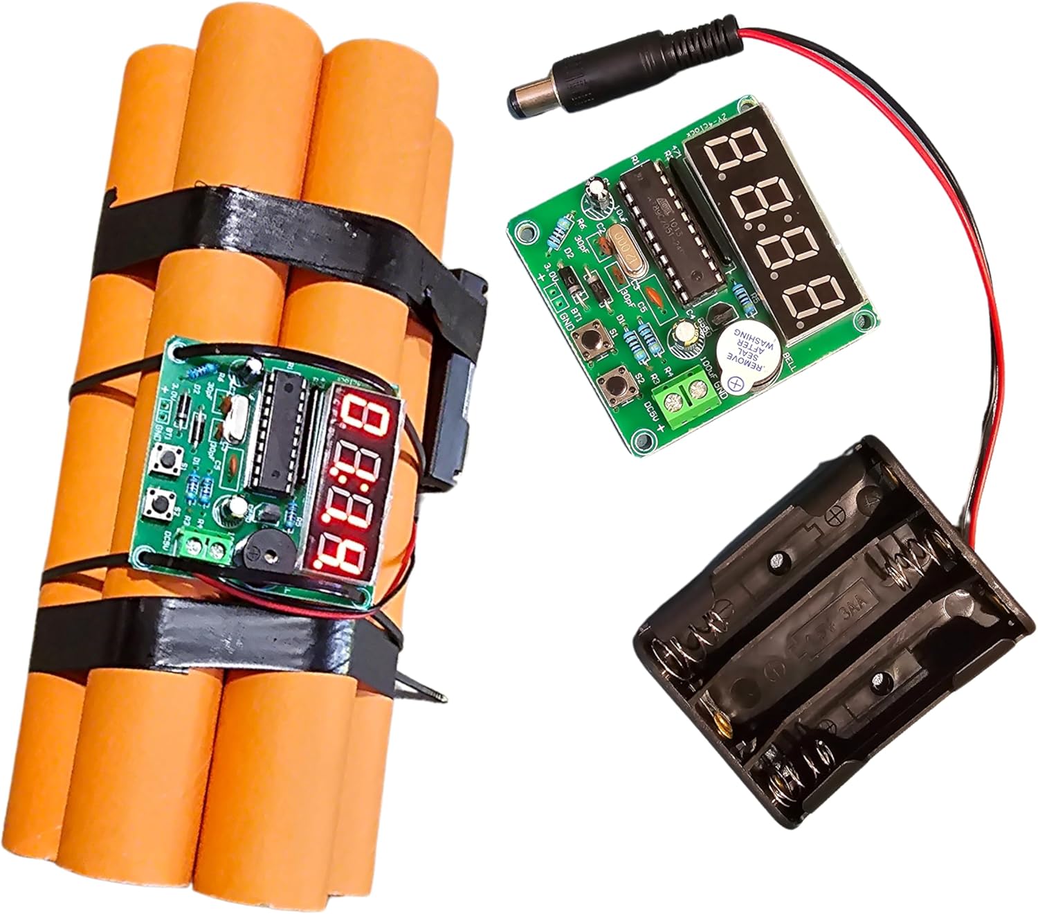 Amazon.com: Skywin- Fake Dynamite Prop to- 6 Stick Bundle, Adult Fake ...