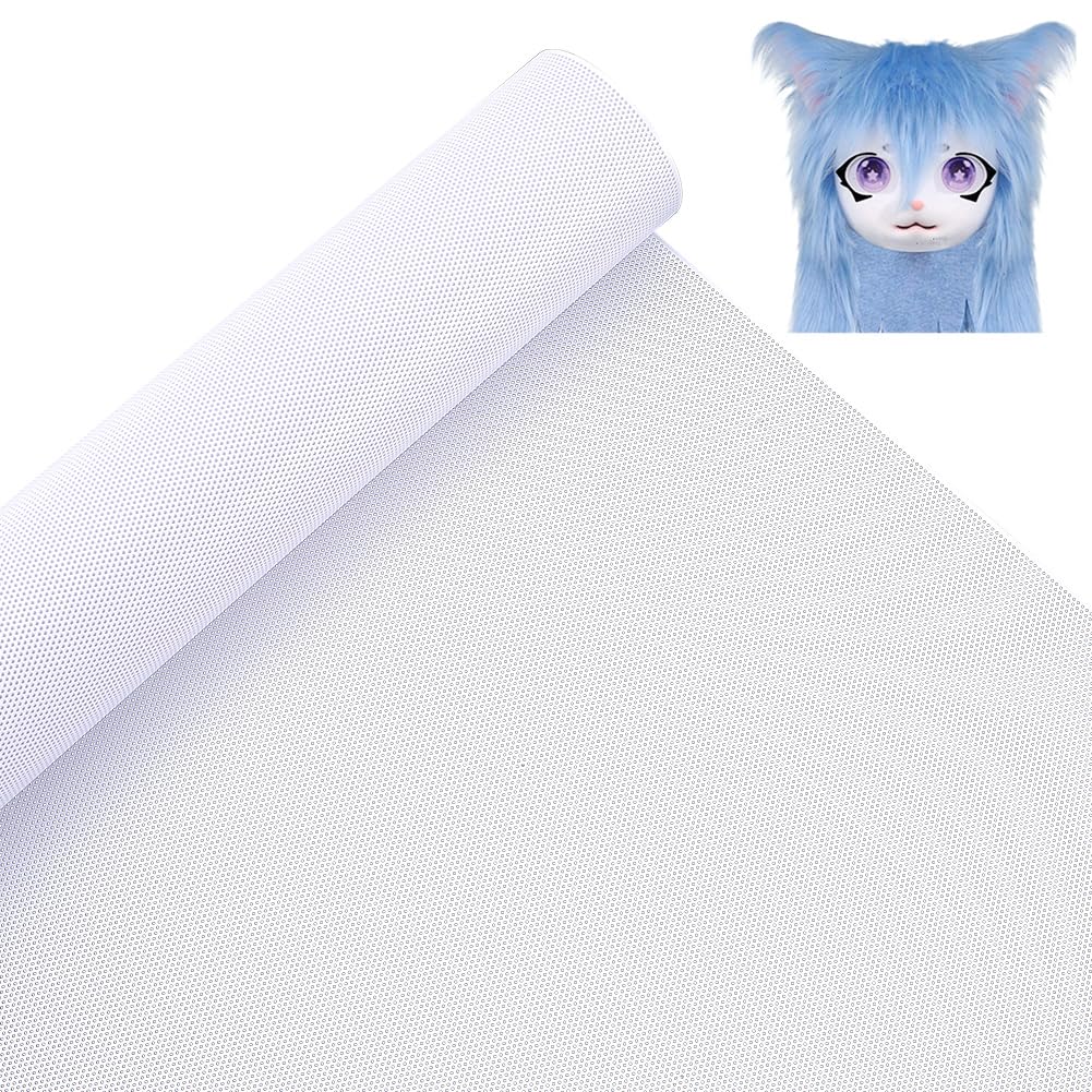 Eye Mesh For Mask Therian GORGECRAFT 8 Sheet Fursuit Eye Plastic Mesh 0 ...