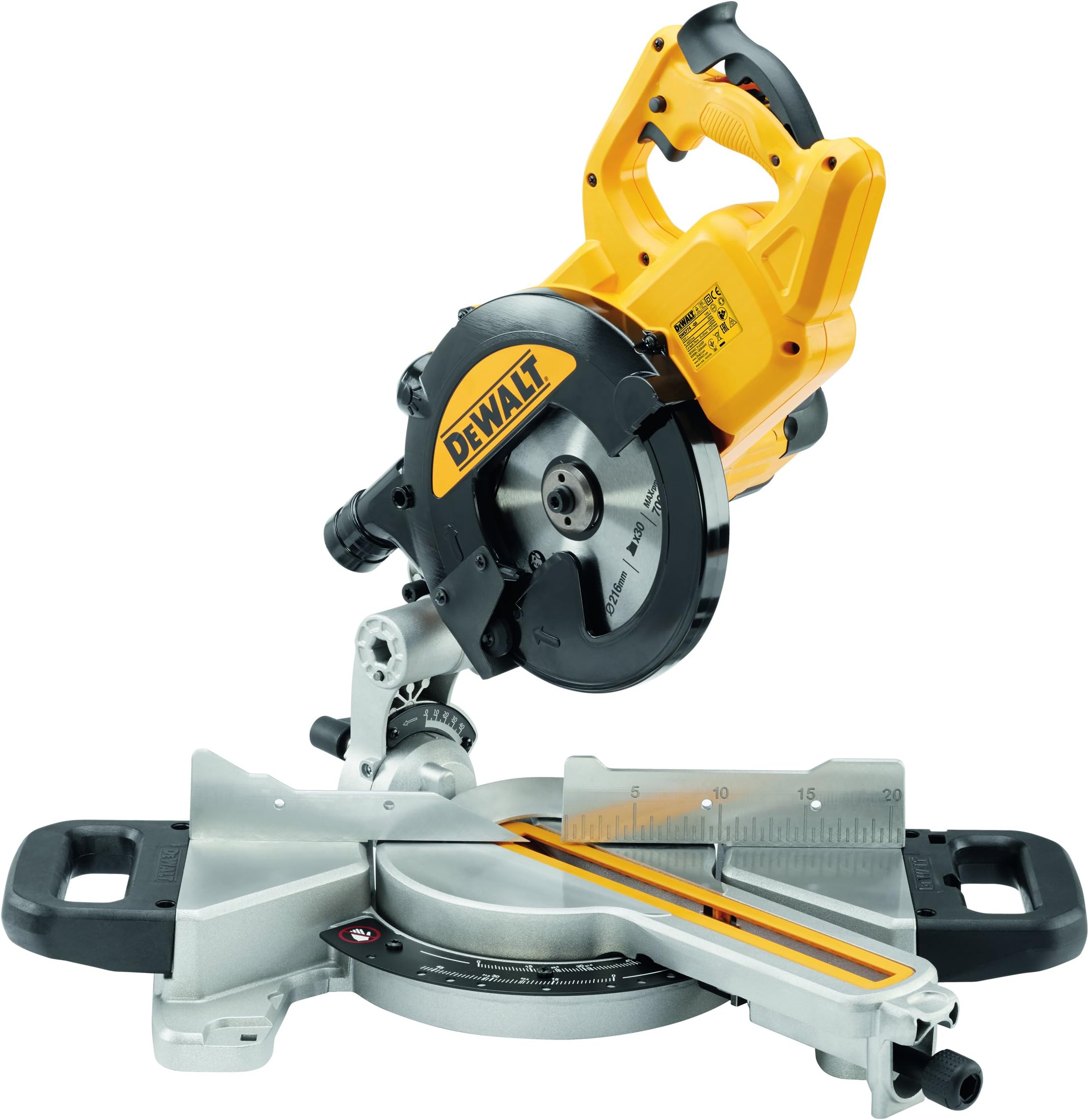 DeWalt DCS781 54v XR FLEXVOLT Cordless Sliding Mitre Saw 305mm 2 x 9ah ...