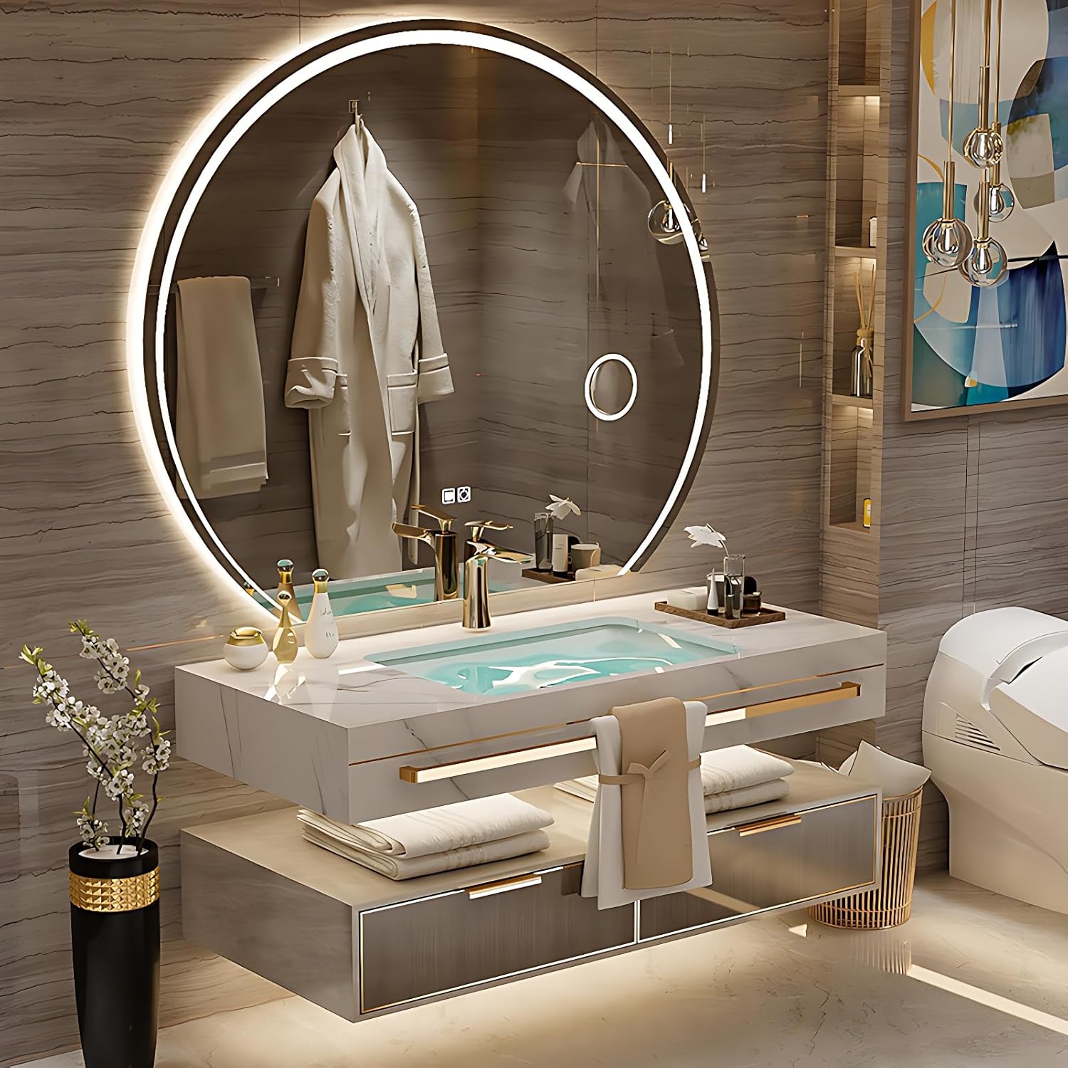 Bathroom Vanity - Modern Bathroom Vanity with Sink Philippines | Ubuy