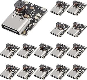 Amazon.com: DORHEA 15Pcs Type-c 5V Charge Discharge Module 3.7V 4.2V ...