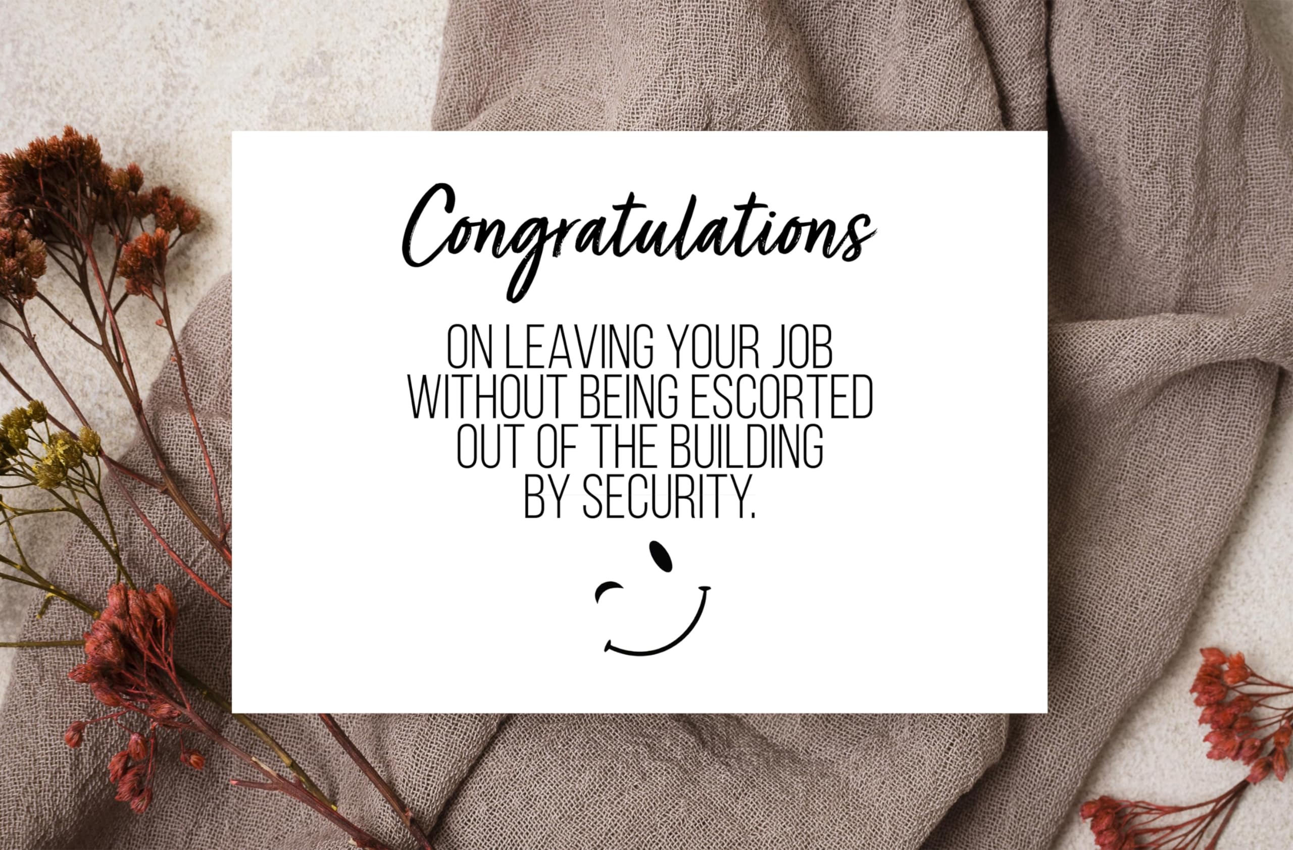 Snapklik.com : TinyCracker Congratulations On Leaving Your Job Without ...