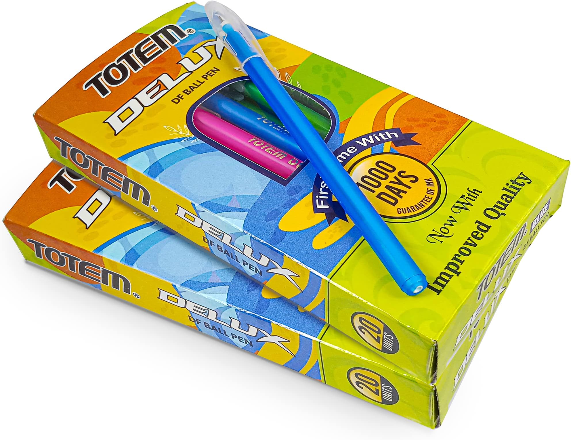 SS Prime Ball pens Fast writing Blue ball pens Pack of 40 : Amazon.in ...