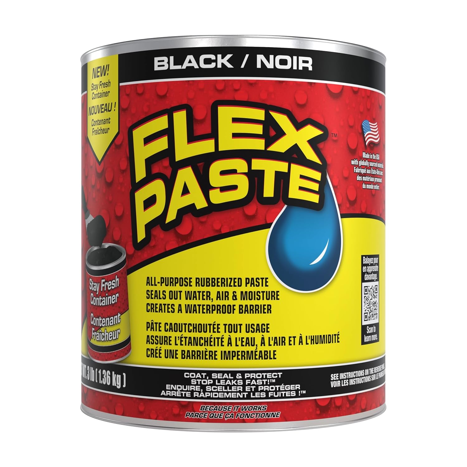 Flex Paste Rubberized Waterproof Repair Paste for All Surfaces