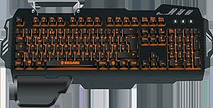 Konix World of Tanks K-50 Semi Mechanical Gaming Keyboard (PC) with ...