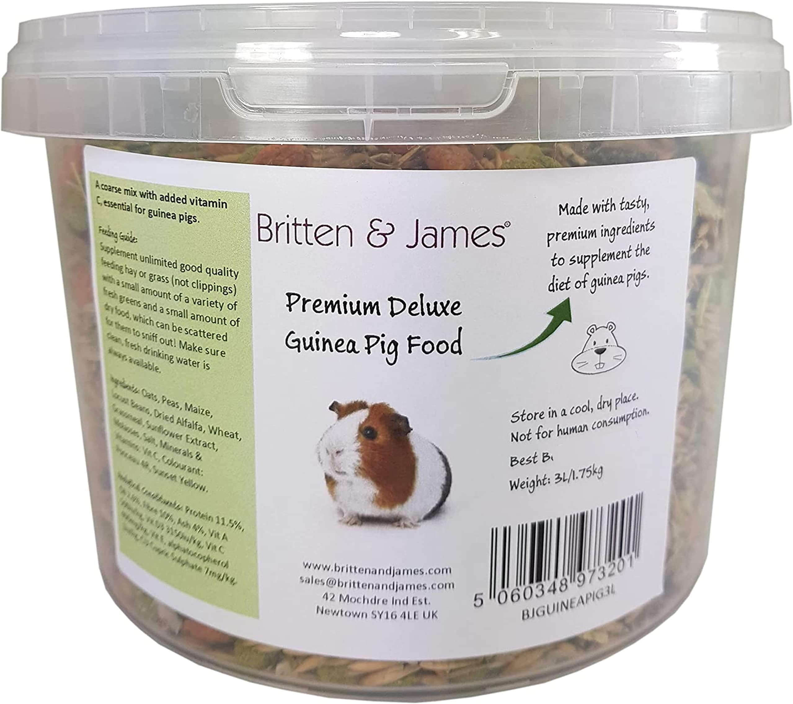 Extra Select Guinea Pig Nuggets - Dry Pellets with Vitamin C Small ...