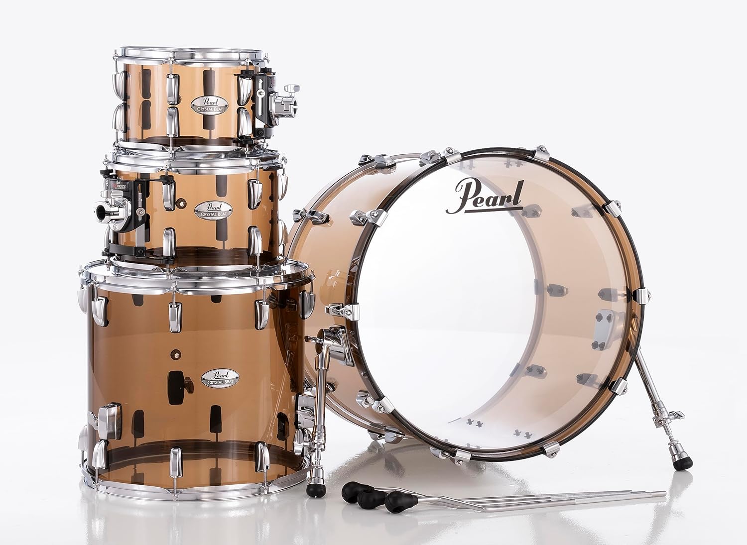Amazon.com: Pearl Set Shell Pack w/22"x16" Bass Drum, 16"x15" Floor, 12 ...