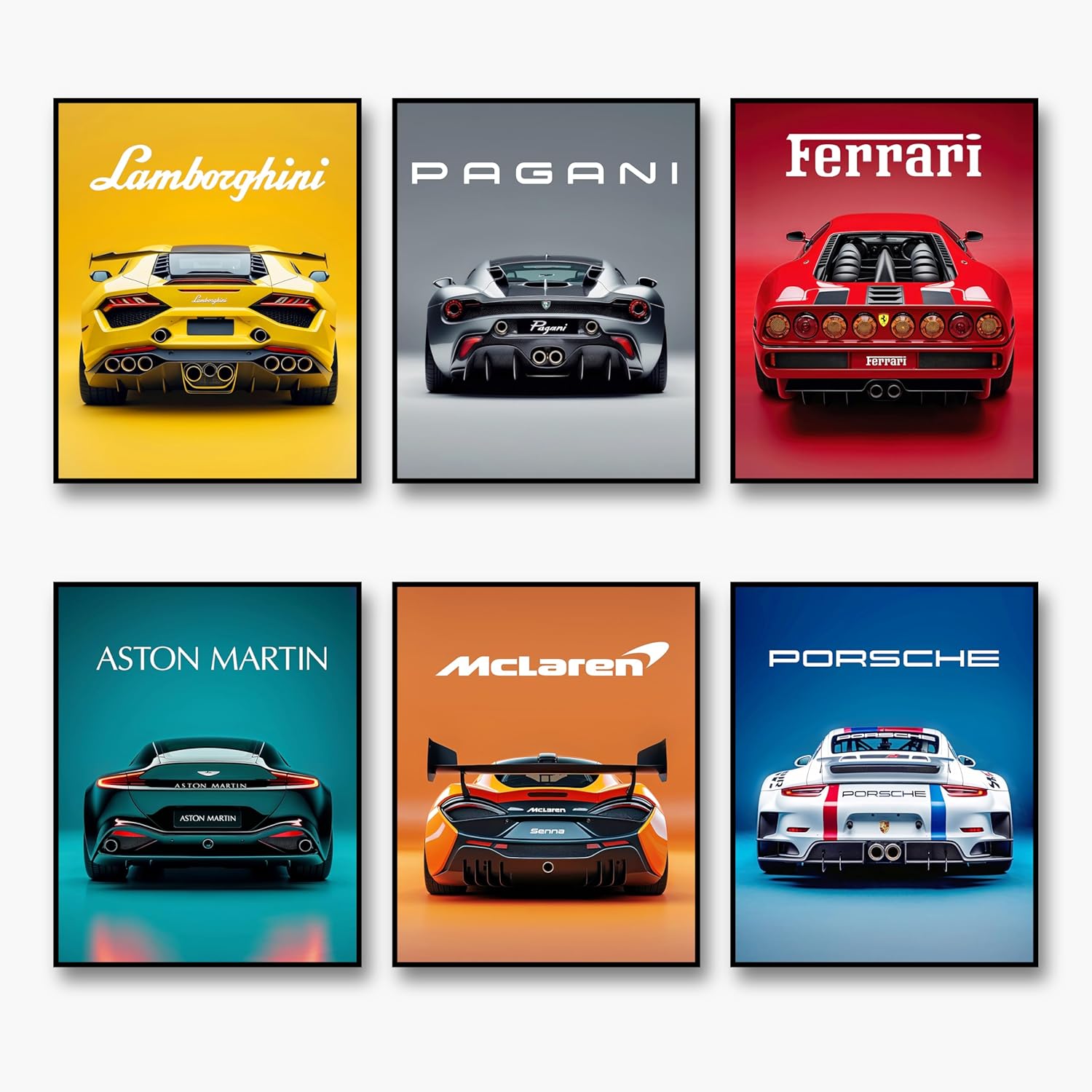 Amazon.com: Car Posters Supercar Poster Sports Car Poster Racing Car ...