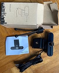 4K Webcam with Microphone,8 Megapixel Web Cam,Ultra HD Web Camera for ...