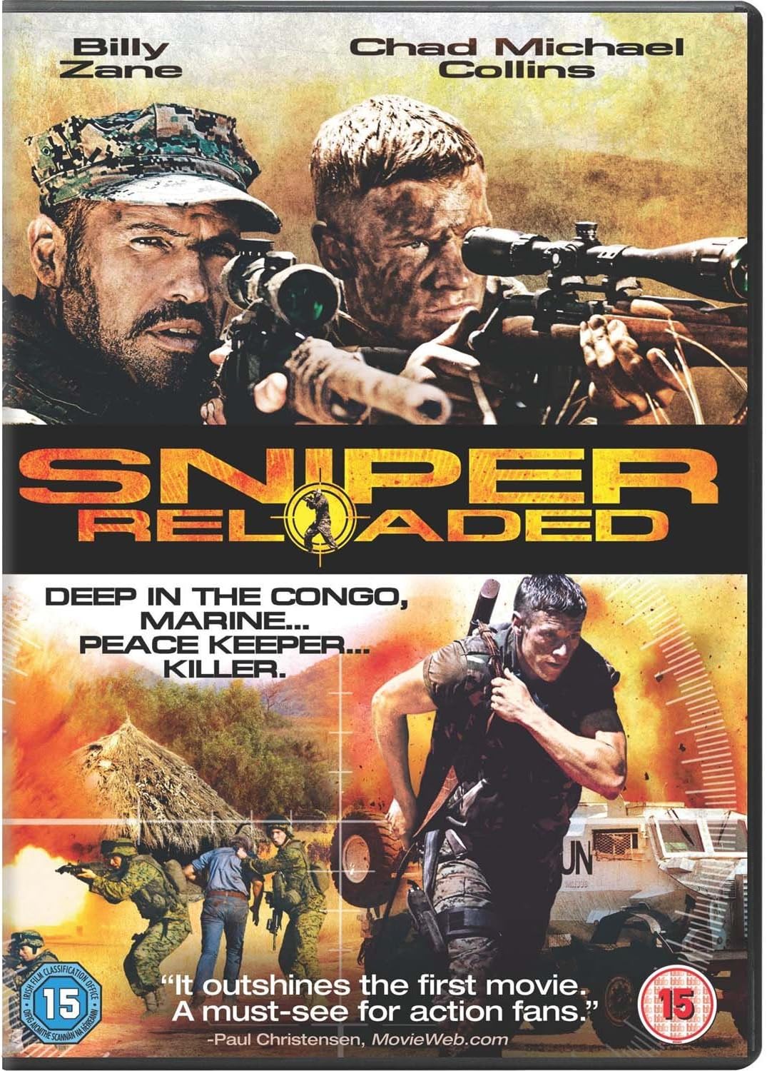 Sniper: Reloaded [DVD] [2011]: Amazon.co.uk: Billy Zane, Chad Michael ...