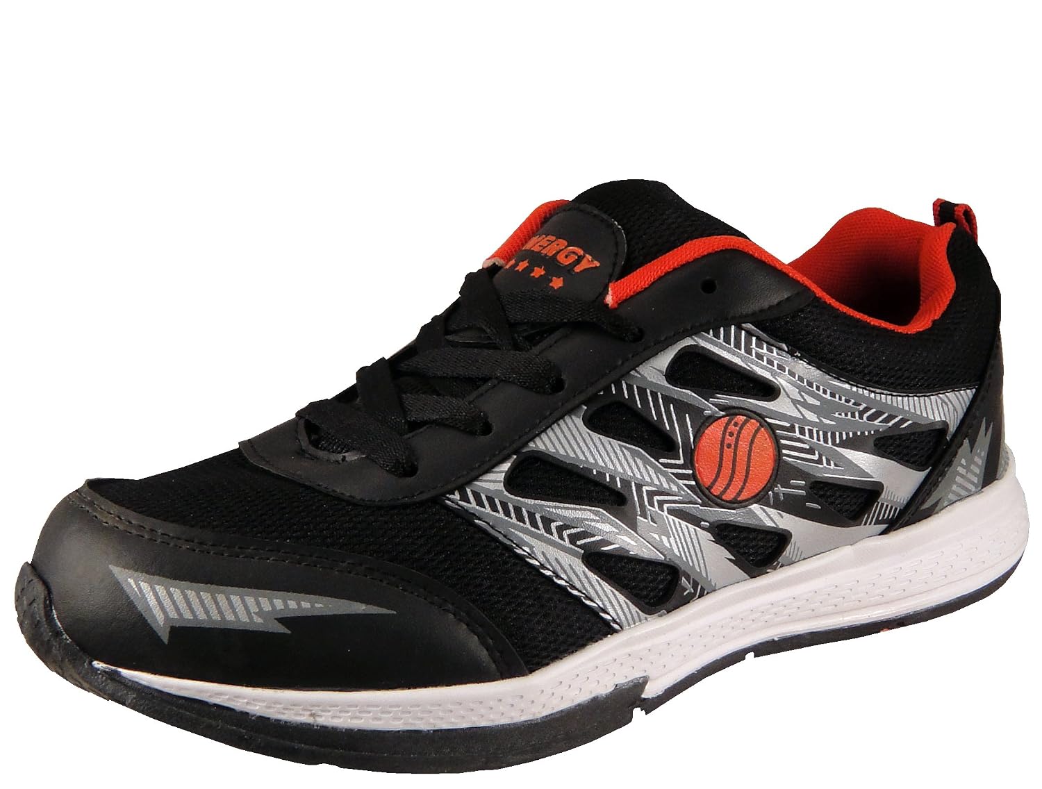 Action Synergy Men's Sports Running Shoes SRF0094 Black/Red : Amazon.in ...