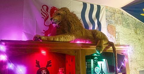 Amazon.com: Melissa & Doug Giant Lion - Lifelike Stuffed Animal (over 6 ...