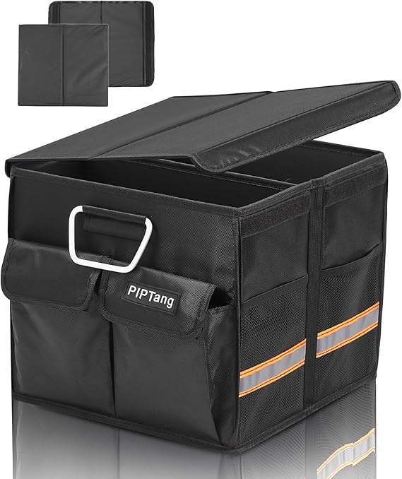 Amazon.com: PIPTang Trunk Storage Organizer with Lid, 35cm Small 36L ...