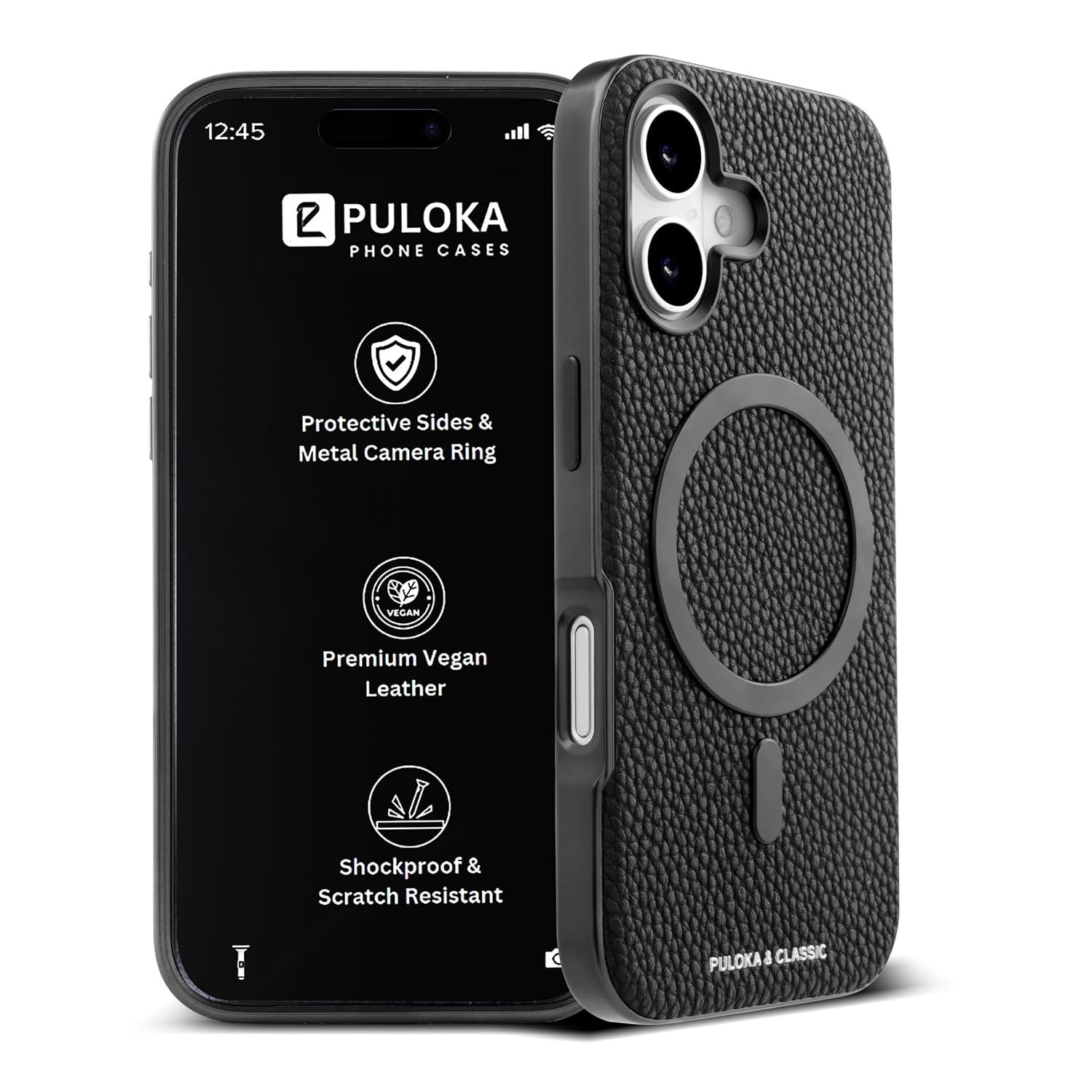 PULOKA Magfit Mobile Back Cover - Compatible with iPhone 16 - Mag-Safe ...