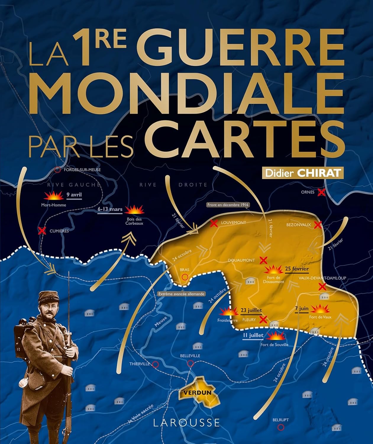 Amazon.com: La Première Guerre Mondiale par les cartes: 9782036051249 ...
