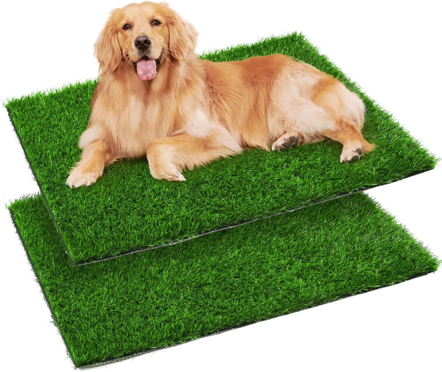 Amazon.com: Artificial Pee Grass Pad for Dogs, Fake Grass Replacement ...