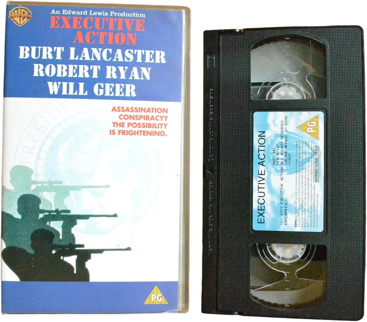 Amazon.com: Executive Action - Burt Lancaster - Warner Home Video ...