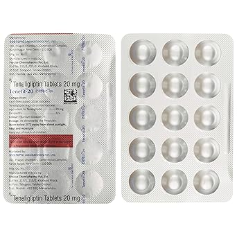 Tenefit 20 - Strip of 15 Tablets : Amazon.in