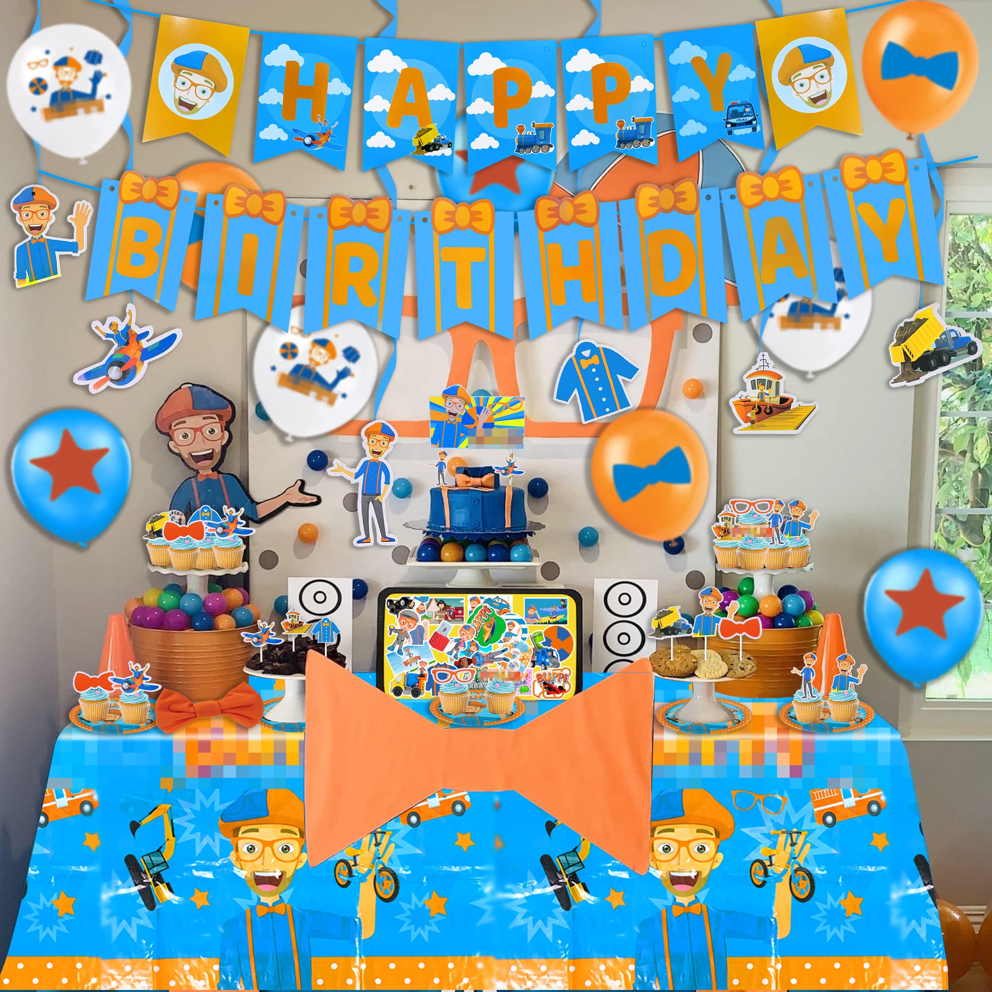 120pcs Blippi Birthday Party Supplies Blippi Party Decorations Bags 120pcs-blippi-birthday-party-supplies-blippi-party-decorations-bags