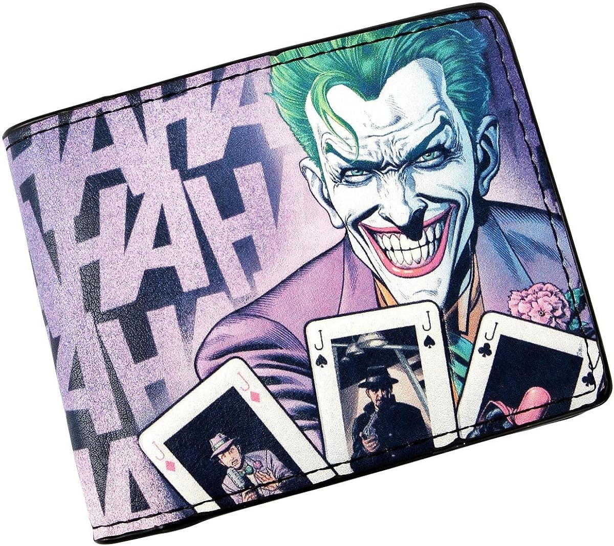 DC Comics The Joker Bi-Fold Wallet at Amazon Men’s Clothing store