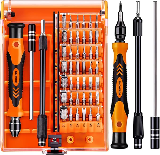 Amazon.com: SHOWPIN Mini Torx Screwdriver Set: 45 PCS Precision ...