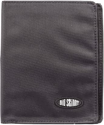 Amazon.com: Big Skinny Men's RFID Blocking Hipster Bi-Fold Wallet ...