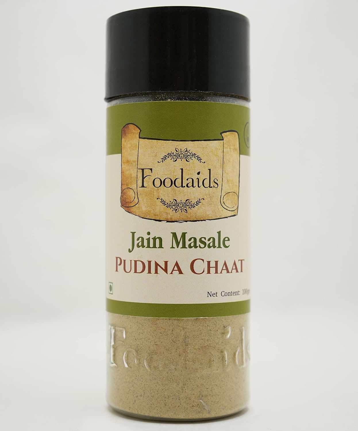 Foodaids Pudina Chaat Jain Masala Powder ( 100Gm) for Chatpata ...