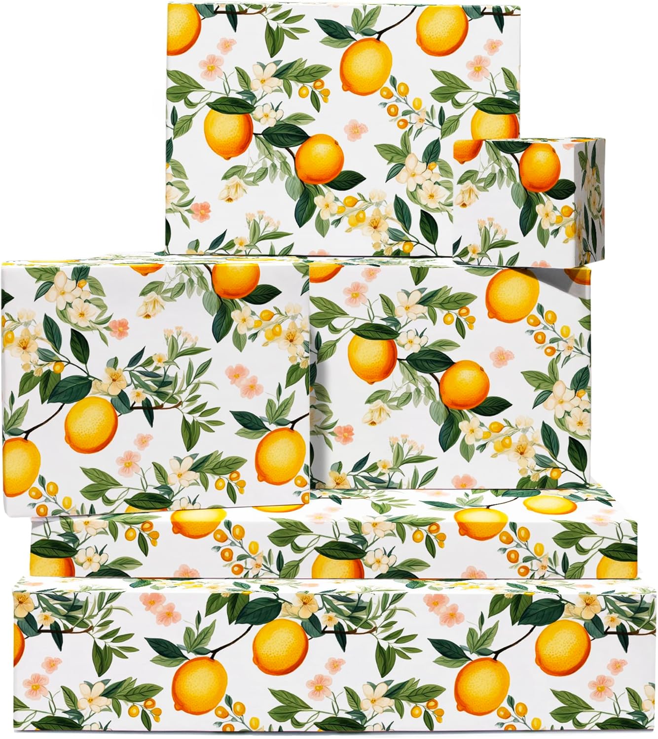 Amazon.com: CENTRAL 23 Orange Wrapping Paper - 6 Sheets of White ...