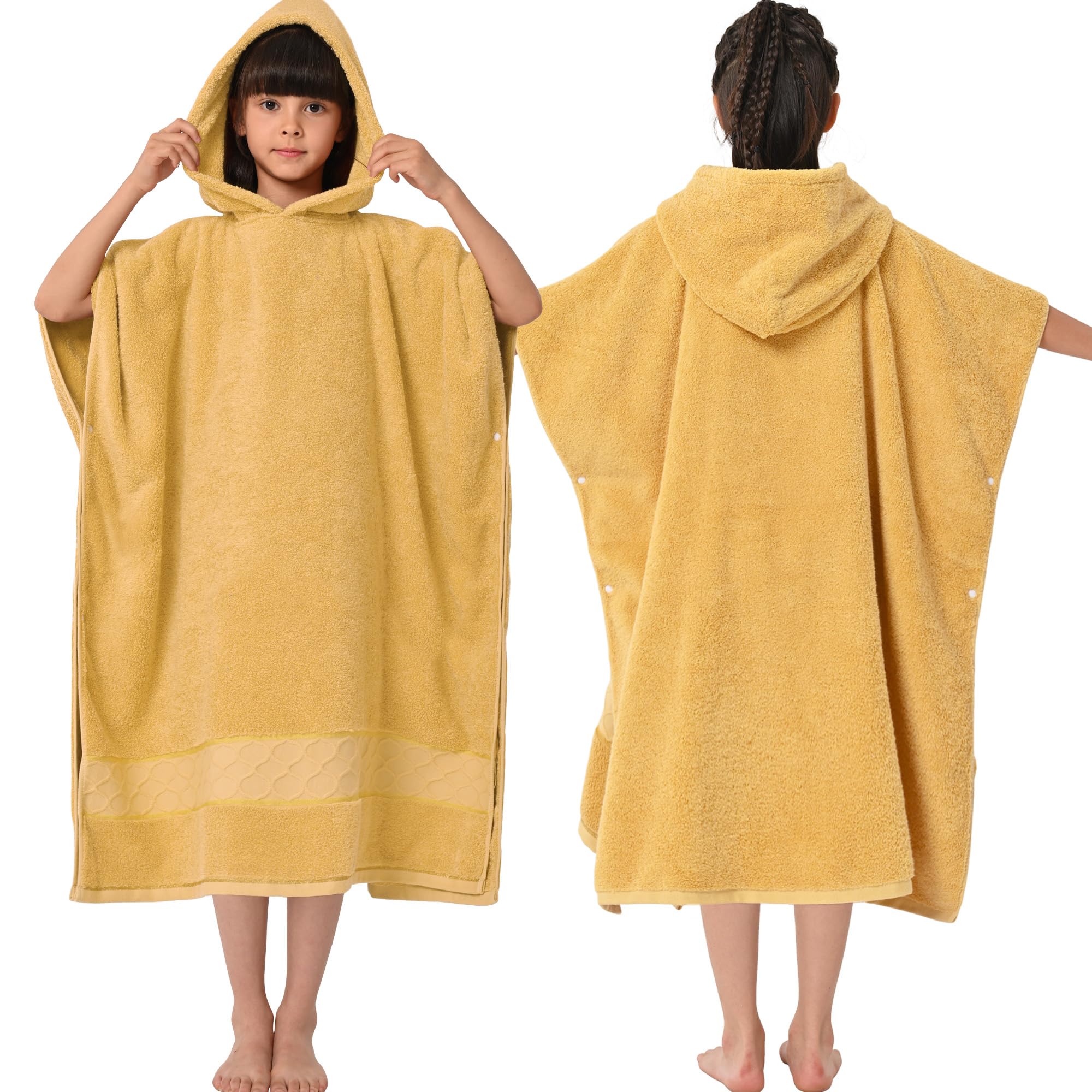 Amazon.com: VOOVA & MOVAS Poncho Towels for Kids(8-14Years),Oversized ...