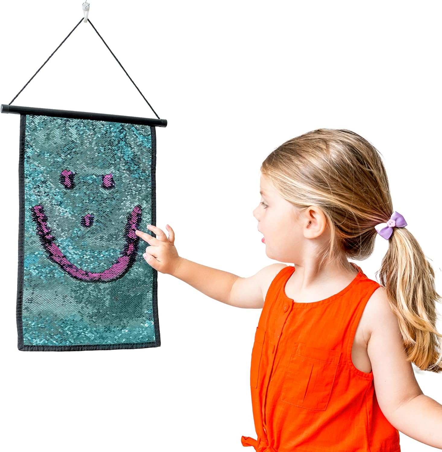 Amazon.com: ODOXIA Sensory Wall Panel for Kids | Sequin Fabric Sensory ...
