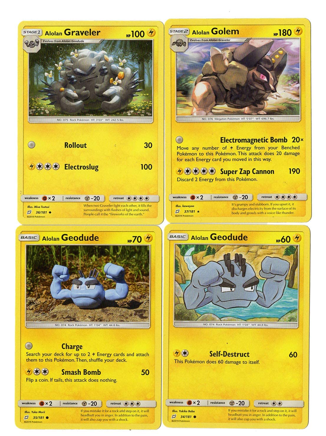 Evoluciones De Geodude Geodude Evolution Etsy España