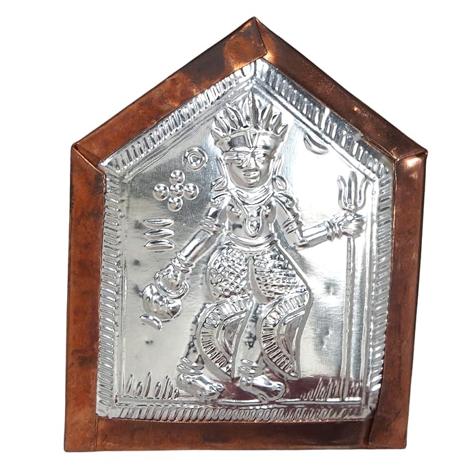 Buy Nakoda Gold & Silver Trishul wala Rakshak Dev (Maharashtrian Dev ...