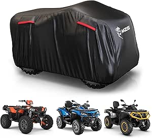 Amazon.com: MZS ATV Cover Waterproof Outdoor Heavy Duty, 101" 4 Wheeler ...