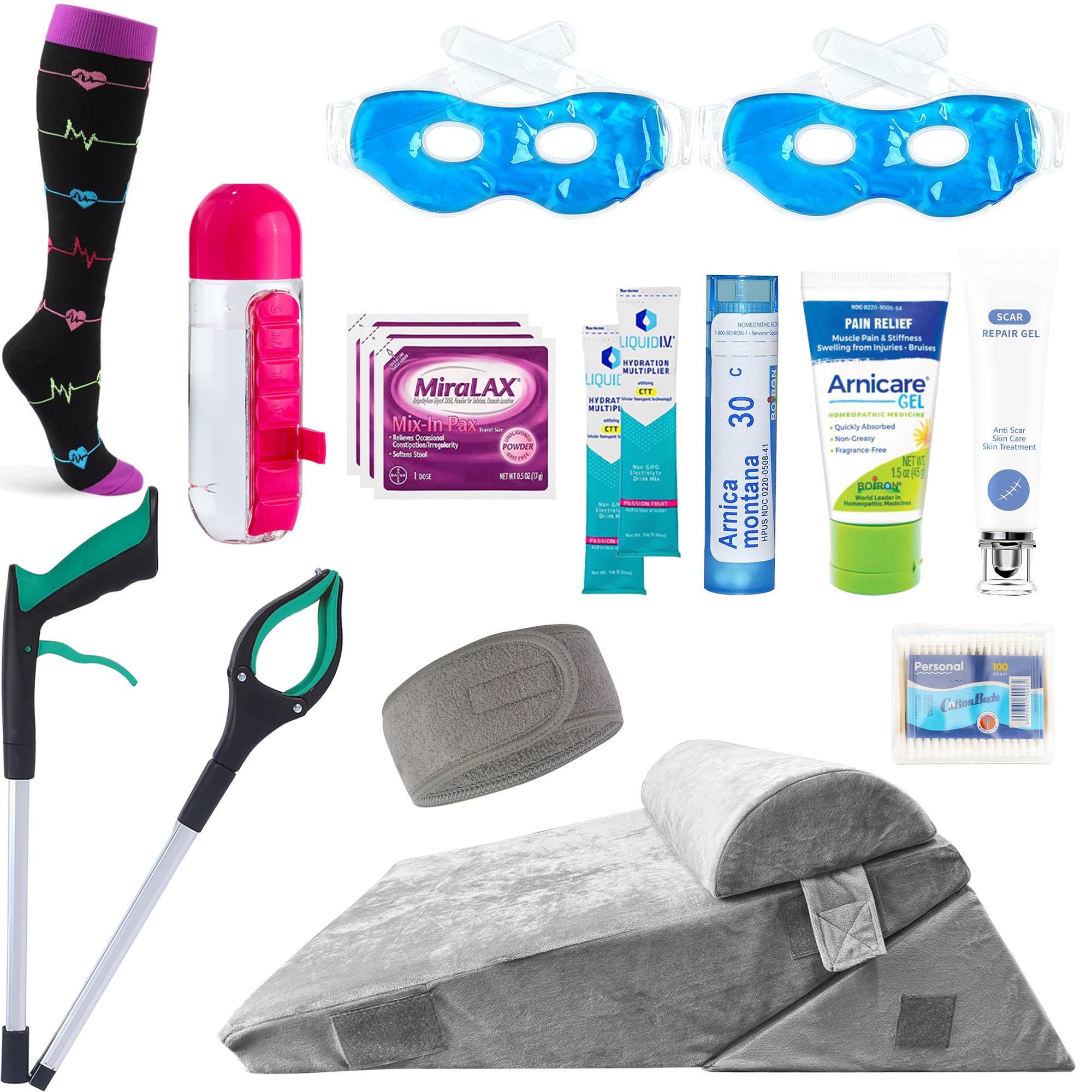 Amazon.com: Eye Lid Surgery Upper Lower Recovery Kit (18 Piece Set ...