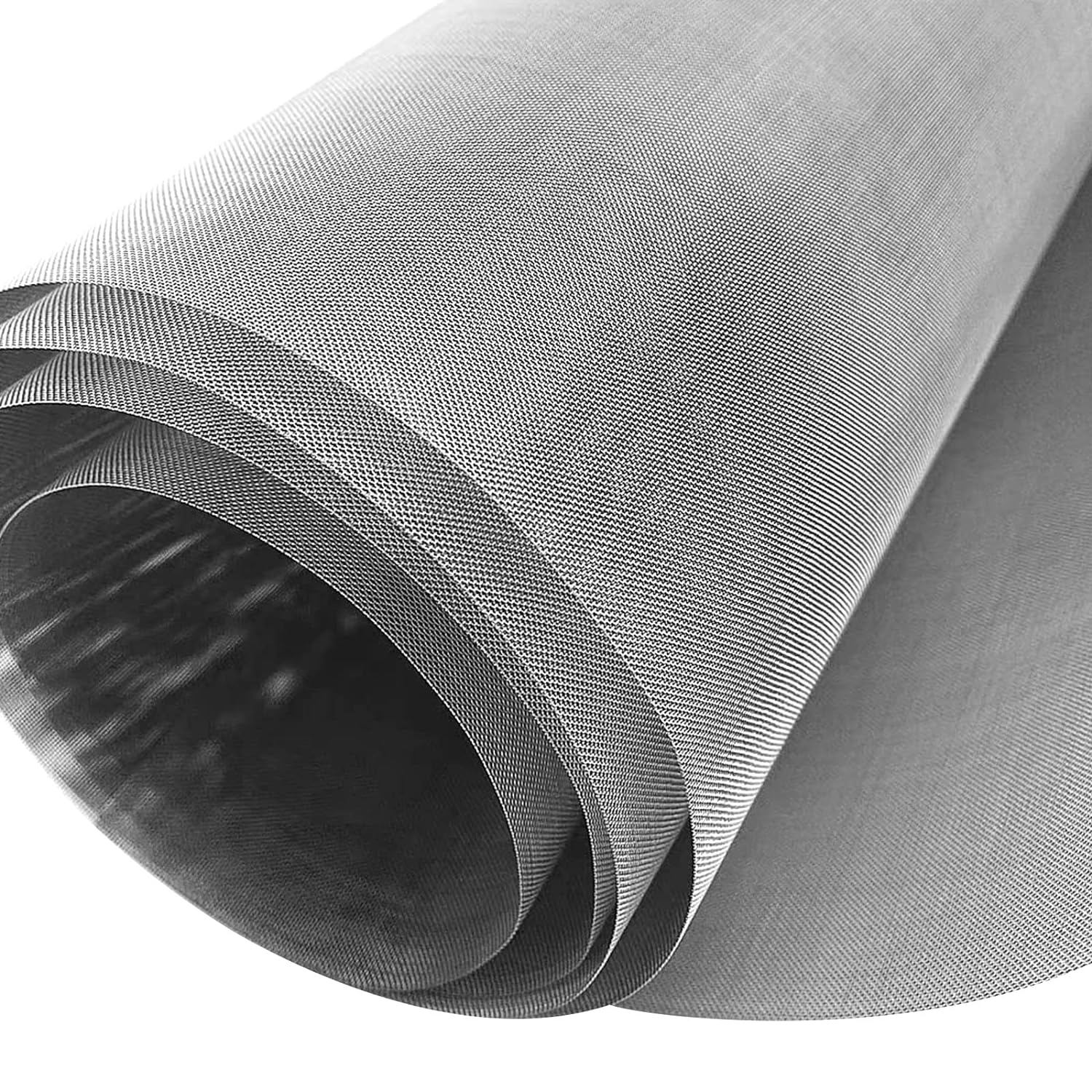 Amazon.com: Stainless Steel Mesh Sheets Mesh Fabric Roll Wire Mesh ...