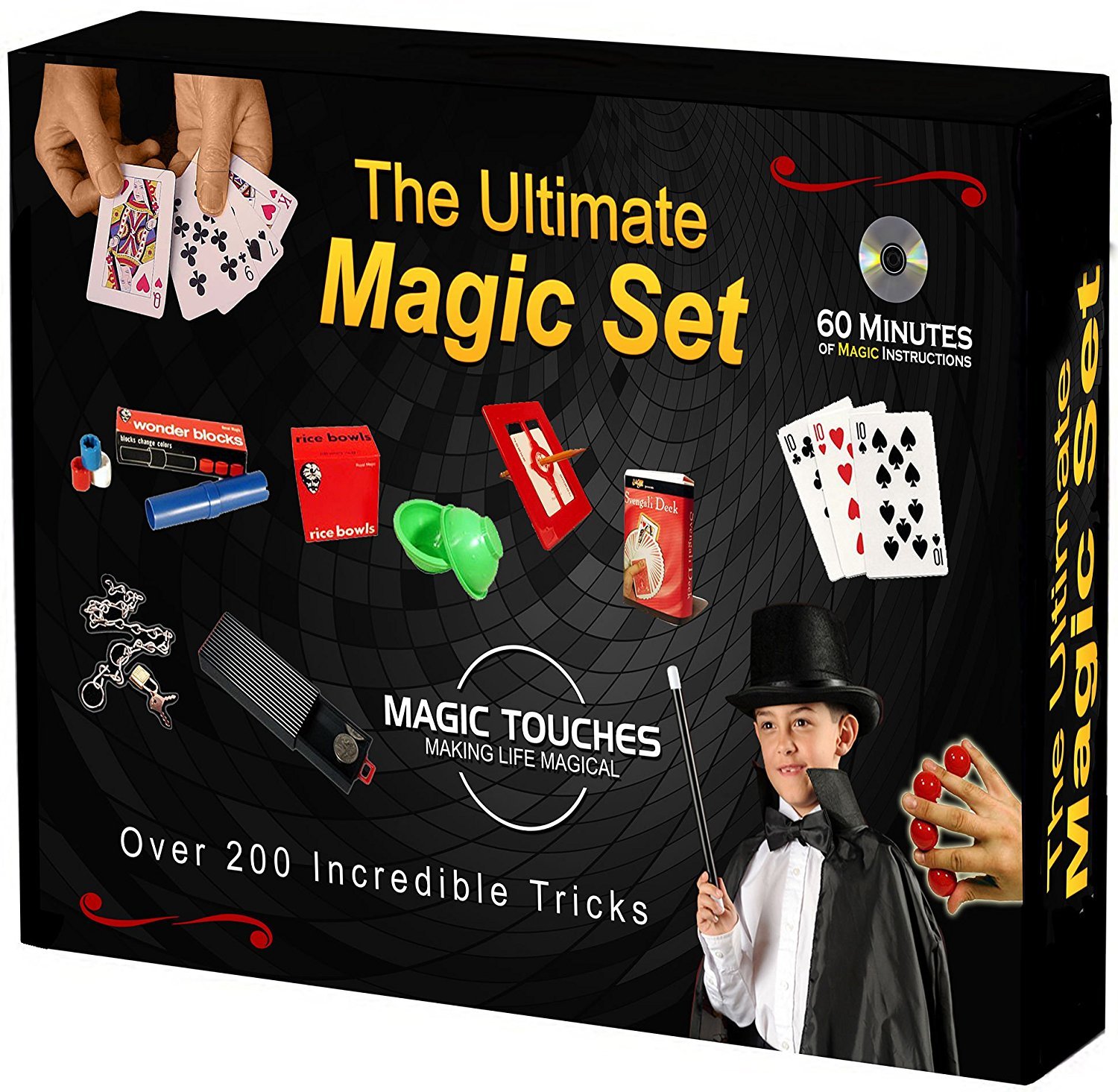 Buy MAGIC TRICKS SET - The Ultimate Magic Tricks Set for Kids and ...
