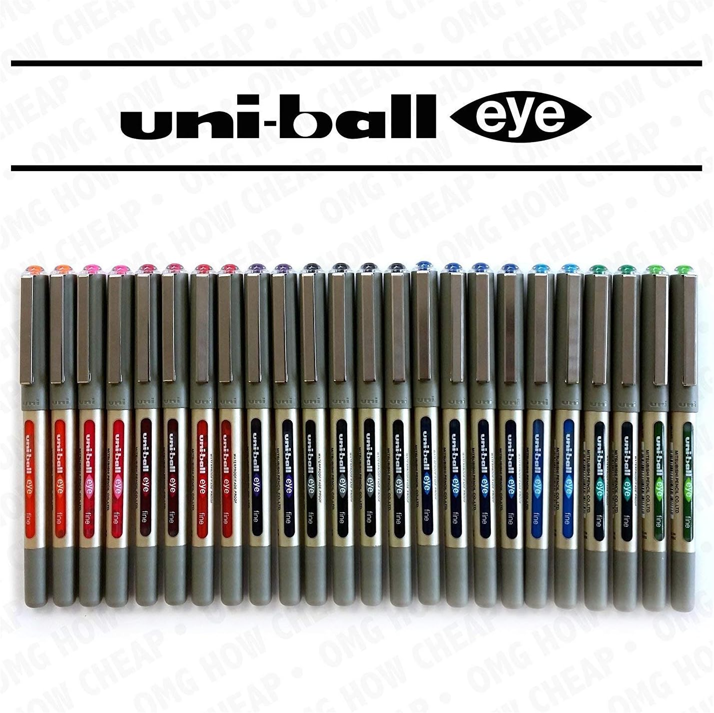 Uni-Ball Eye UB-157 Fine Liquid Ink Rollerball Pen - Limited Edition of ...
