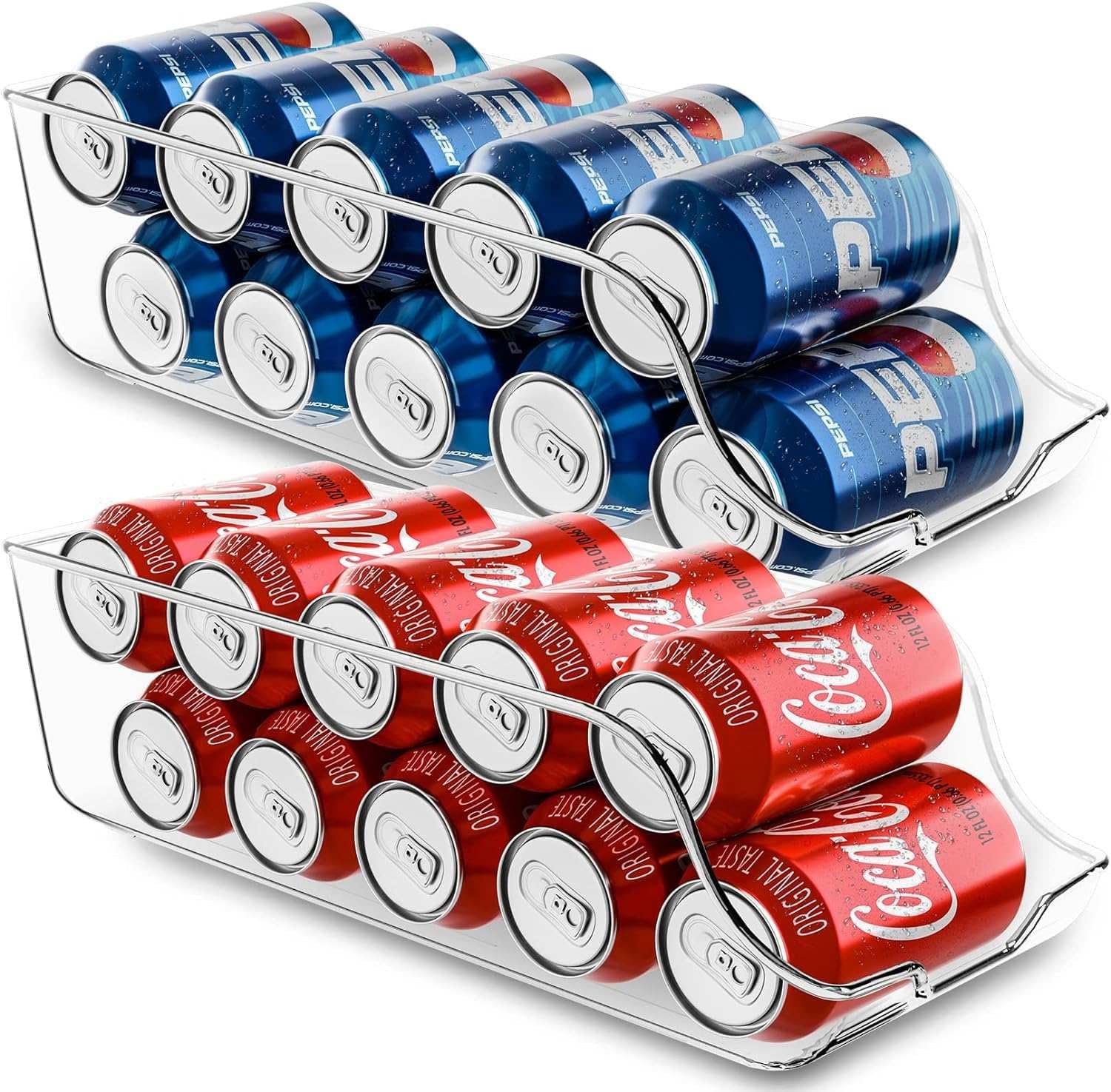 Amazon.com: Mint & Mortar Soda Can Organizer for Refrigerator ...