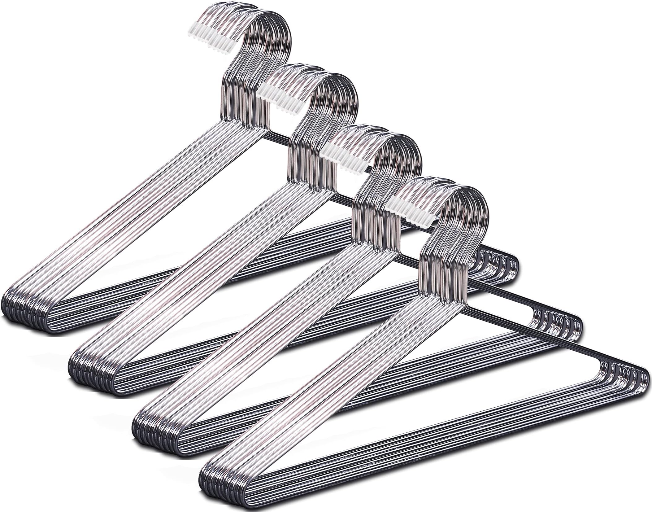 Amazon.com: KEETDY 50 Pack Metal Hangers Coat Hangers Heavy Duty ...