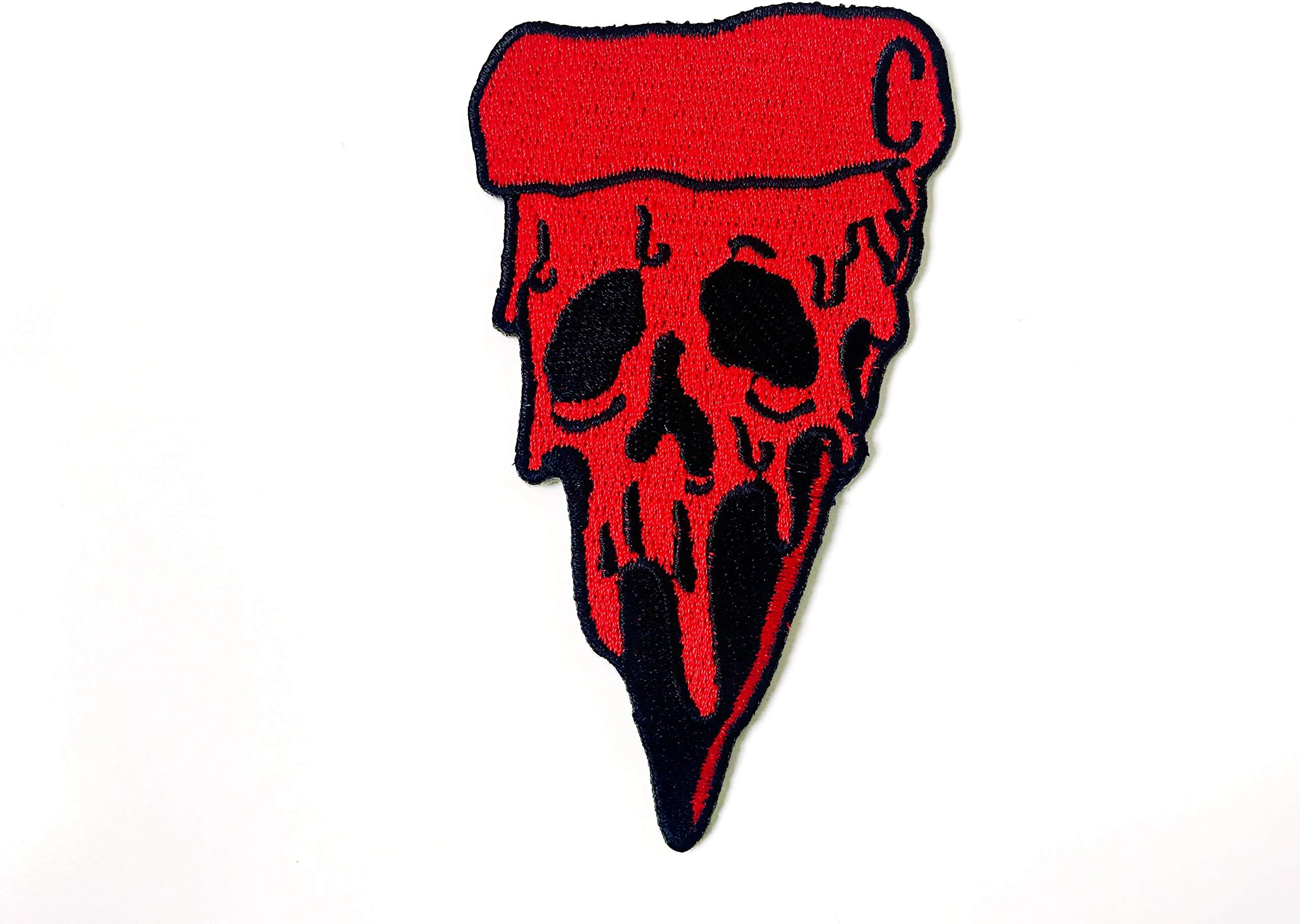 Amazon.com: TH Red Dragon Biker Logo Patches Sew Iron on Embroidered ...