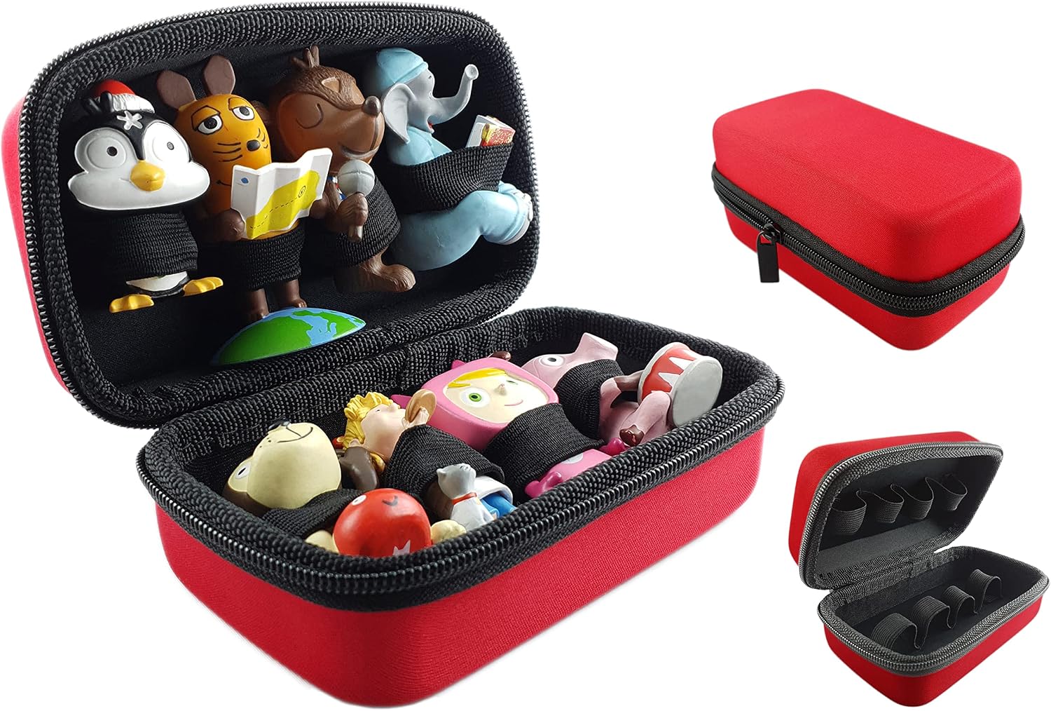 Tonie Tasche für Tonies Hörfiguren - ROT - kompatibel mit Tonies ...