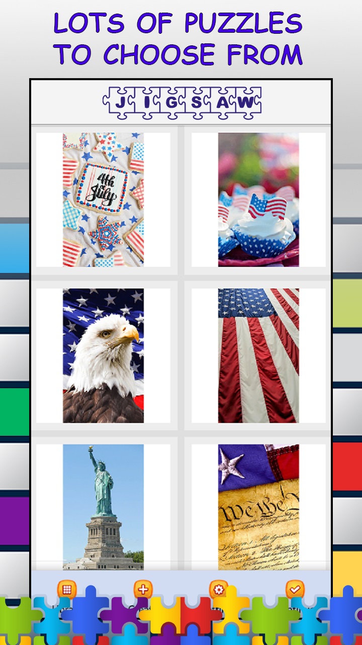 USA Independence Day Picture Puzzle - No Ads Jigsaw Picture Puzzle ...