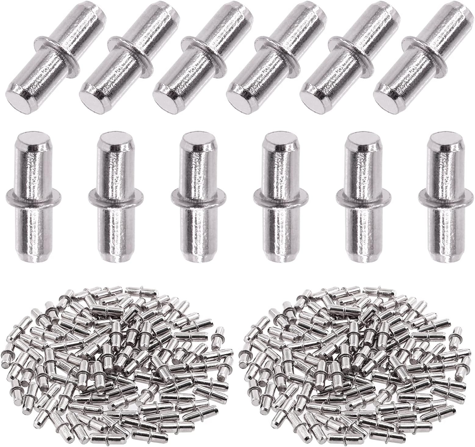 Amazon.com: 120 Pcs Shelf Pins 5mm Shelf Holder Support Pins Made from ...