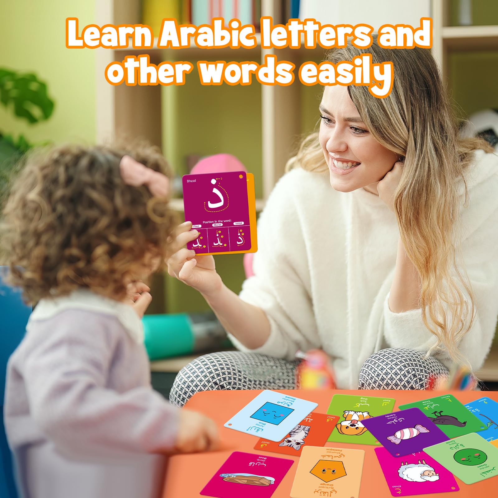 Snapklik.com : Kasfalci 48 Arabic Flash Cards For Kids,Toddler ...